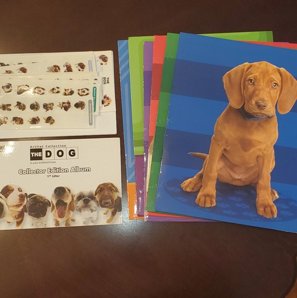 Office | 6 Puppy Pocket Folders The Dog Stickers | Poshmark
